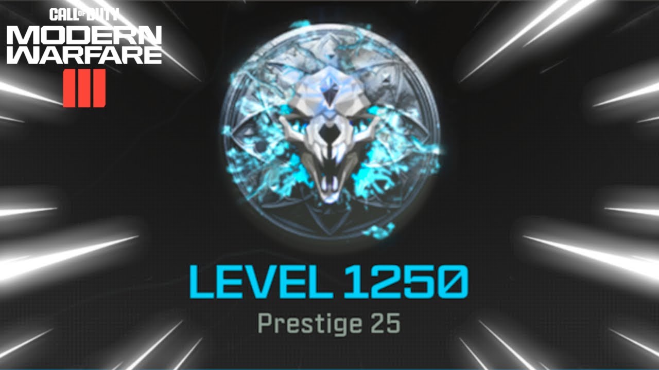 Reaching MAX LEVEL in Modern Warfare 3! - YouTube