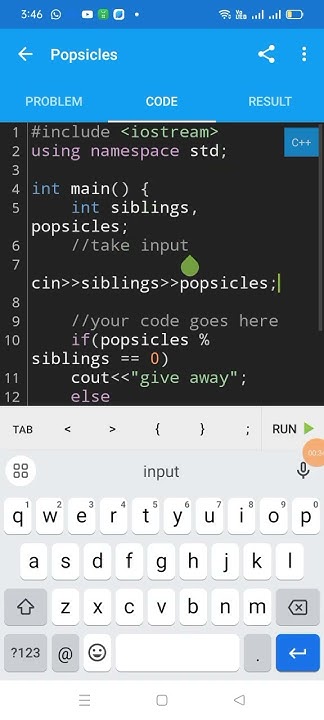 Popsicles Problem In C Cplusplusprogramming Shorts Youtube