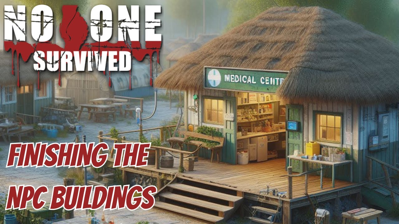 FINISHING THE NPC BUILDINGS |NO ONE SURVIVED S3 E32 - YouTube