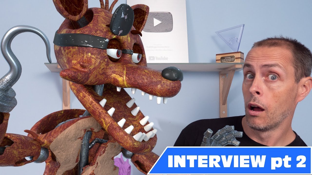 Real fnaf Foxy Interview - Part 2 - shocking confession! - YouTube