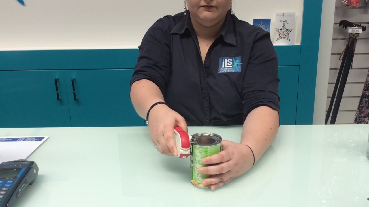 EZ Squeeze can opener - YouTube
