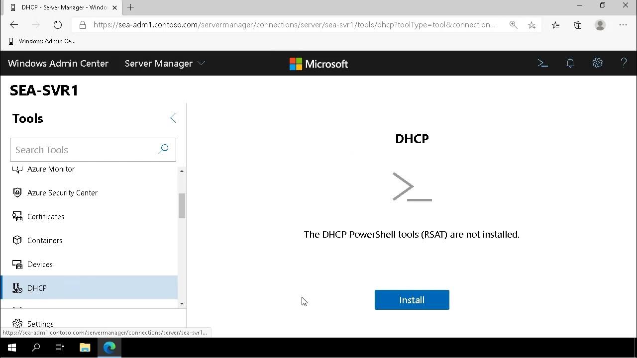 Install and configure the DHCP role using Windows Admin Center - YouTube