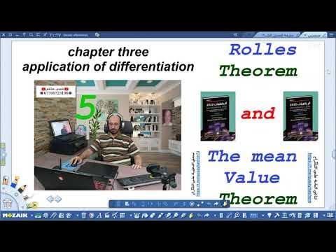 rolles theorem and mean value theorem part 5 - YouTube