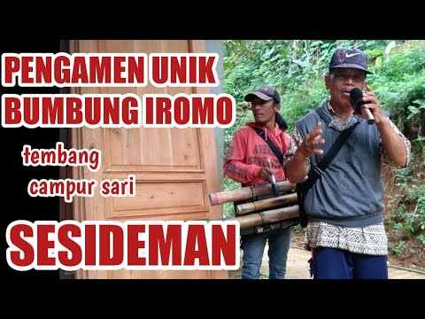 BUMBUNG IROMO, SESIDHEMAN, PENGAMEN KREATIF MUSIK BAMBU.