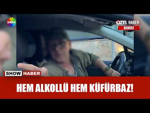 Alkollü sürücü trafikte öfke saçtı!