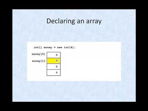 Ch6 DeclaringArrays 9781337102100 - YouTube