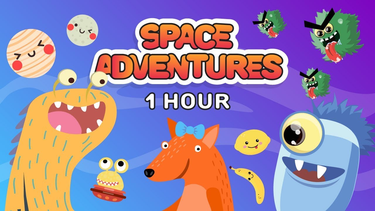 Cool Space Compilation for Kids | Outer Space Adventures | Make ...