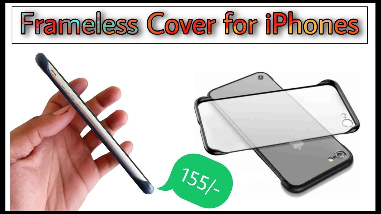 Frameless Transparent Cover for iPhone SE2 SE2020 , SE3 , iPhone 11 ...