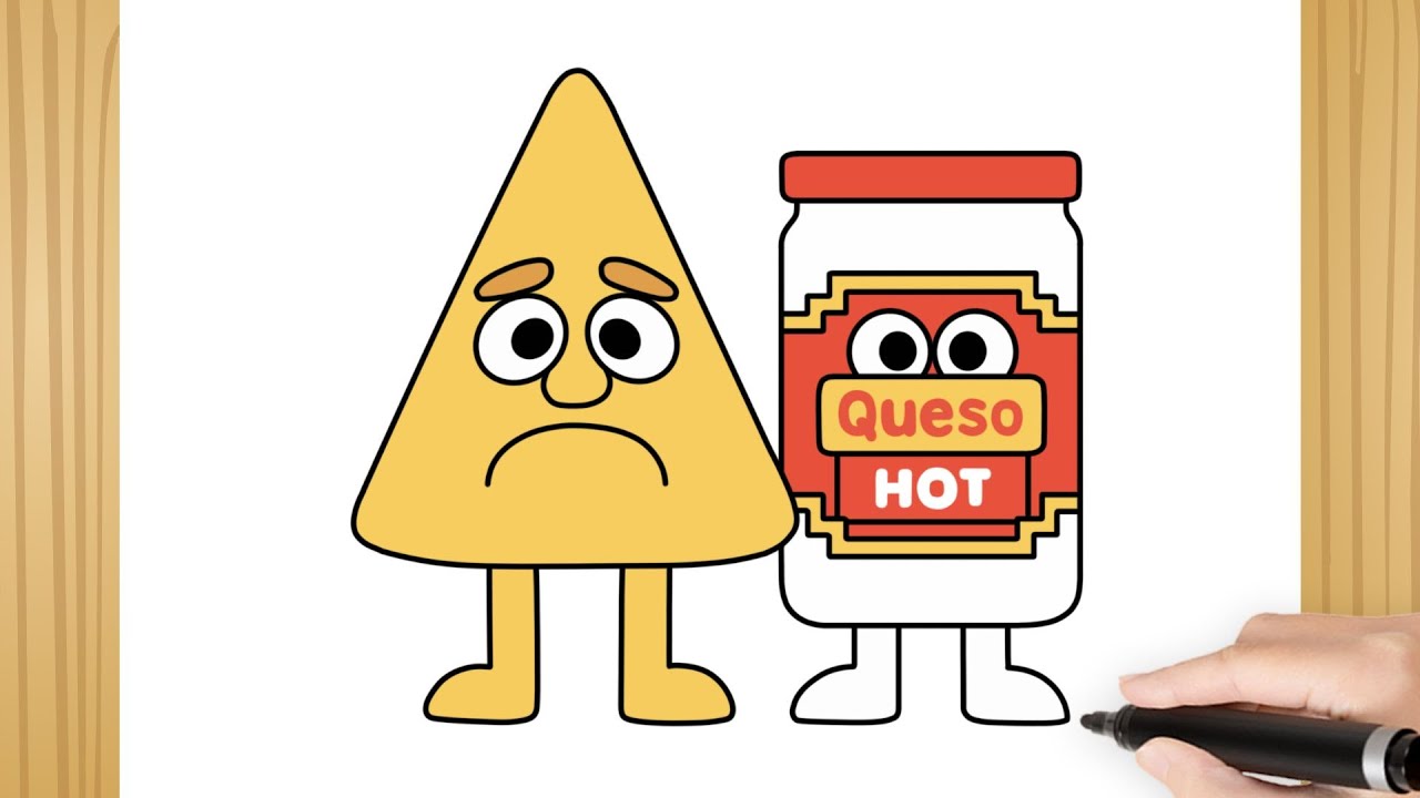 How To Draw CHIPSO AND QUESO I BRAINROT - YouTube