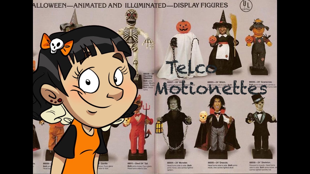 A very brief history of Telco Halloween Motionettes - YouTube