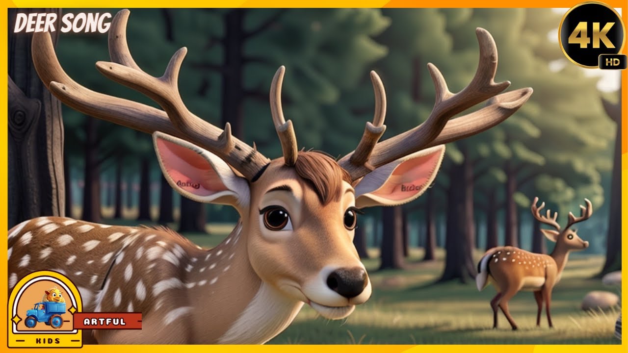 Deer Song For Kids | Artful Animation - YouTube