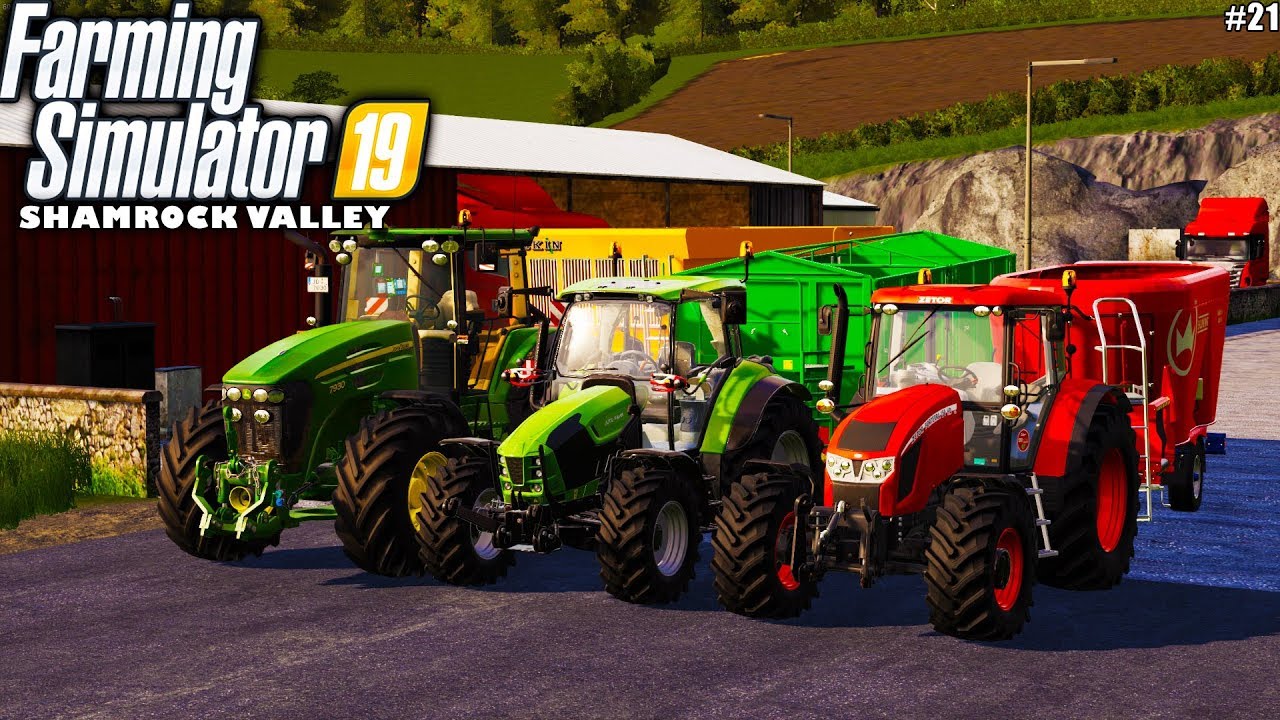 'VAARWEL SHAMROCK VALLEY!' Farming Simulator 19 Sharmock Valley #21 ...