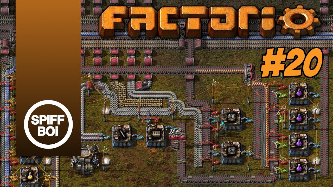 SPiFF BOi Plays Factorio | Episode 20 - Best Purple Science Ever - YouTube