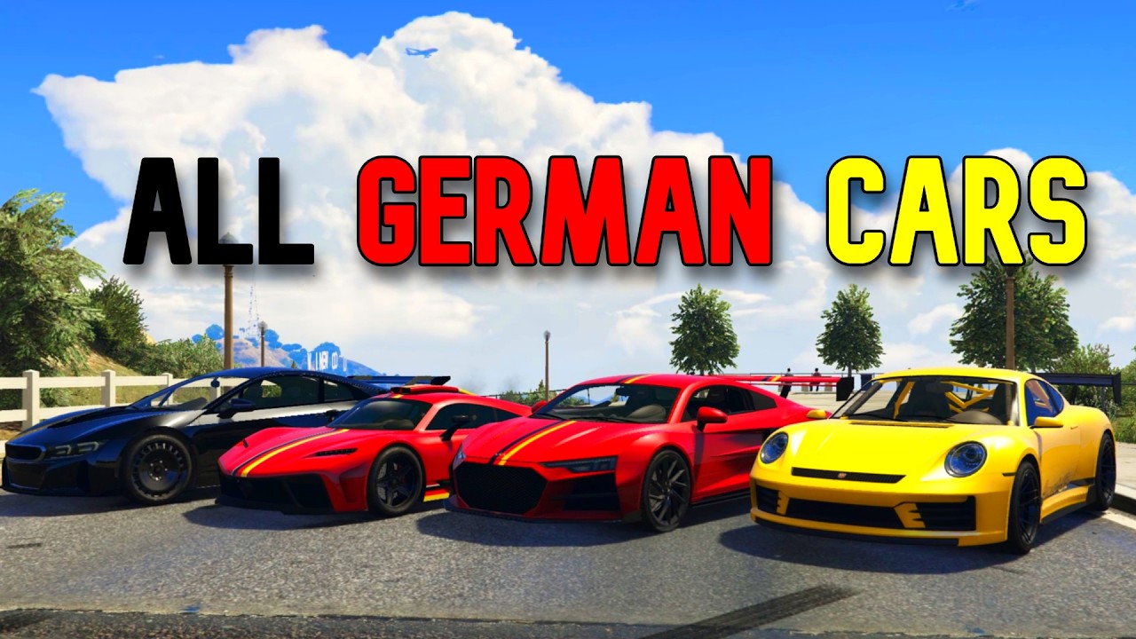 Every German Car in GTA V - YouTube