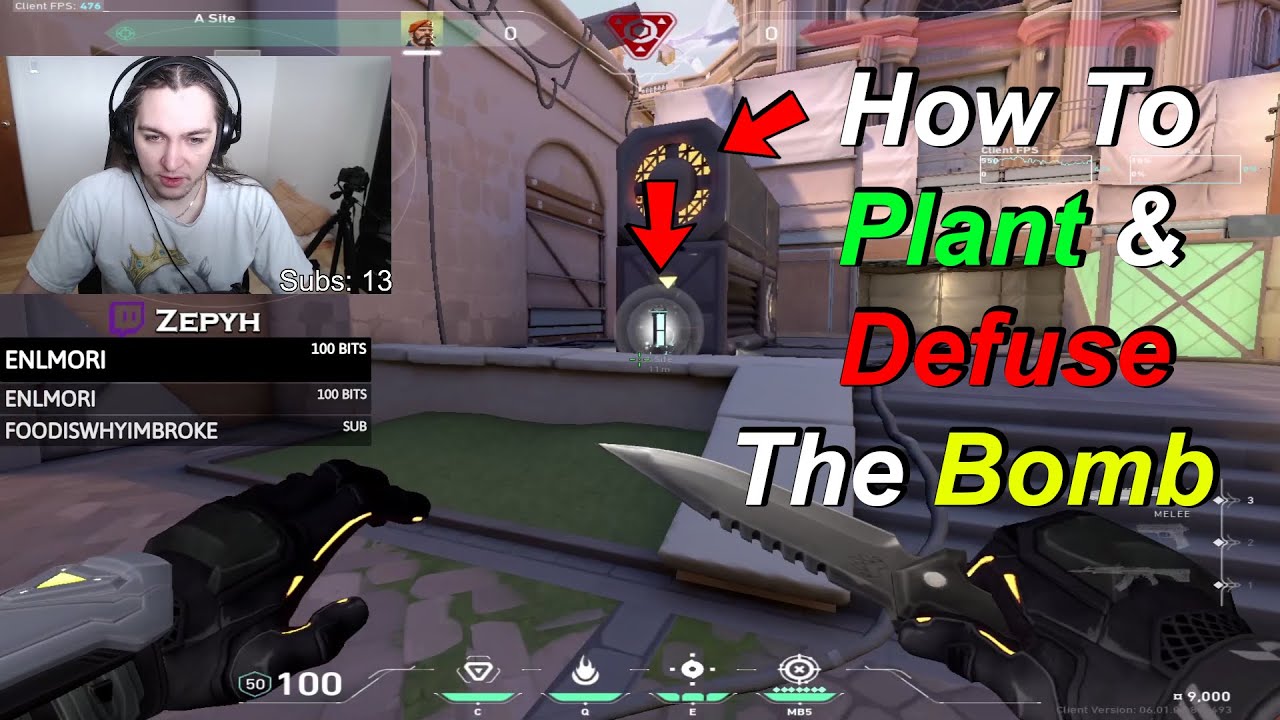 How To Plant And Defuse The Bomb In Valorant (ALL RANKS) - YouTube