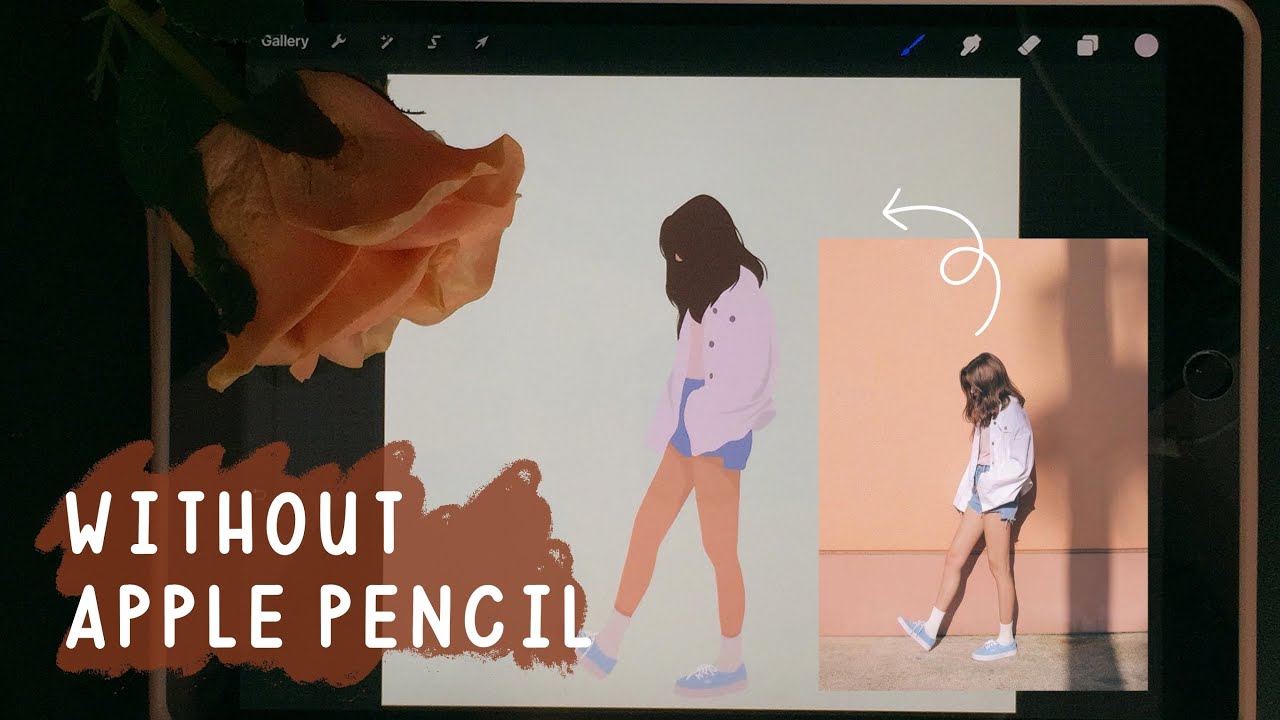 Drawing Flat Illustrations Without Using The Apple Pencil Procreate drawing-flat-illustrations-without-using-the-apple-pencil-procreate