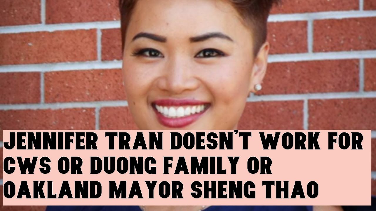 Jennifer Tran Oakland Interview: Congressional District 12 Candidate ...