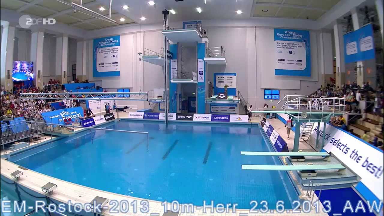Simhopp-EM i Rostock 23.06.2013 - 10m Herr (Wasserspringen - Diving ...