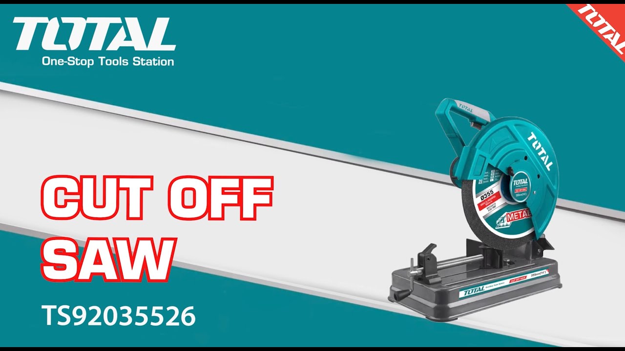 Total Cut Off Saw 2350W- TS92035526 - YouTube