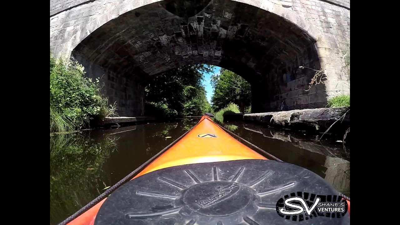 Kayaking Union Canal - YouTube