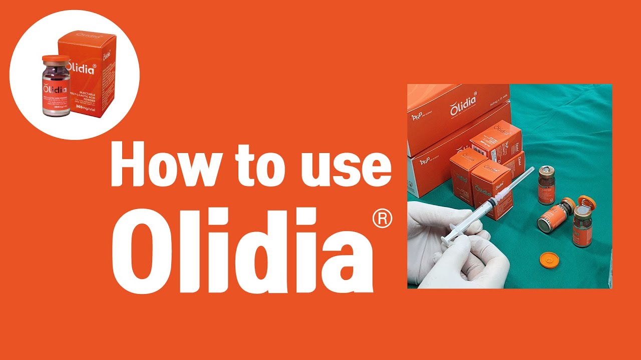 PLLA Filler Olidia - How to use & mix - YouTube