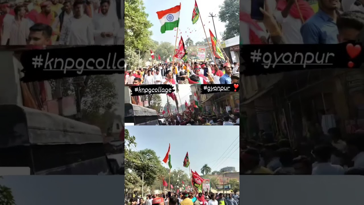 K N P G COLLEGE GYANPUR BHADOHI AADYACH SWATANTRA KUMAR BIND VOTE FOR 🙏🙏 NAMKARN REEL BY SURAJ ...