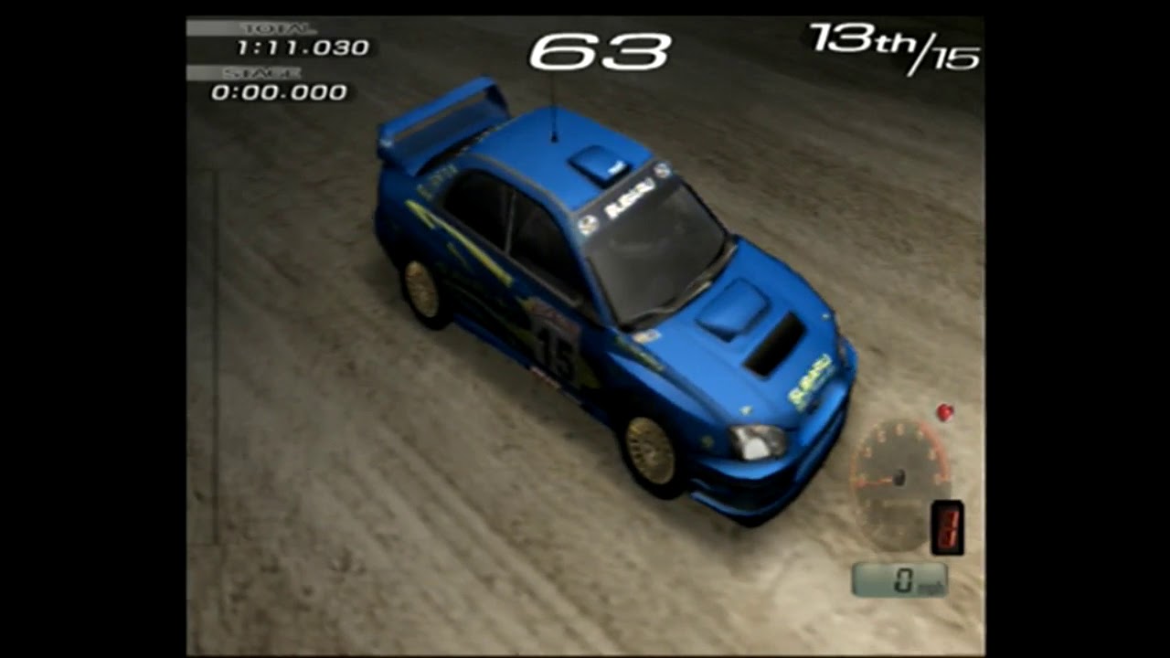[Playstation 2] Sega Rally 2006 gameplay - YouTube