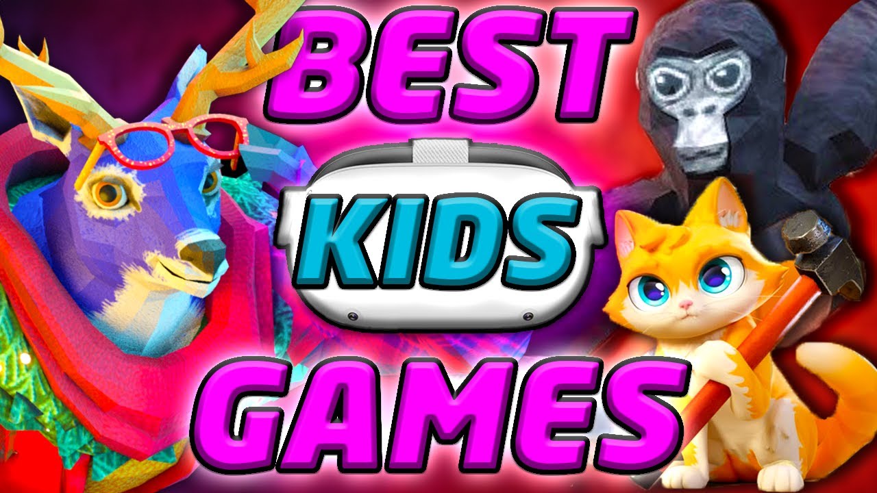 Top 5 BEST VR Games For Kids! (Meta Quest Edition) - YouTube