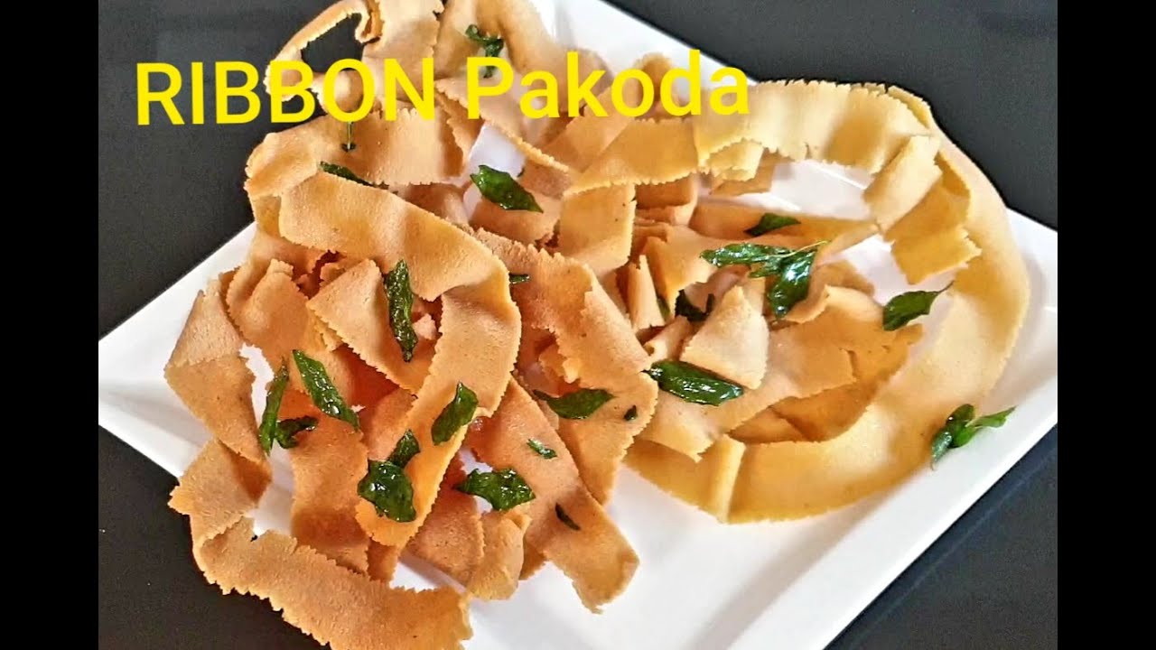 RIBBON Pakoda recipe/Ola pakoda/Nada pakoda recipe - YouTube