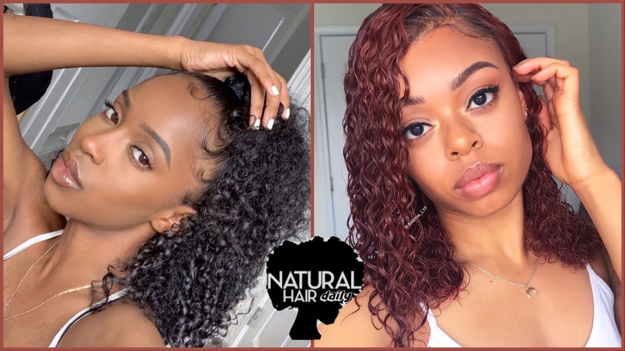 Beautiful Edges Compilation 💜💙 | Slayed Edges On Natural Hair - YouTube