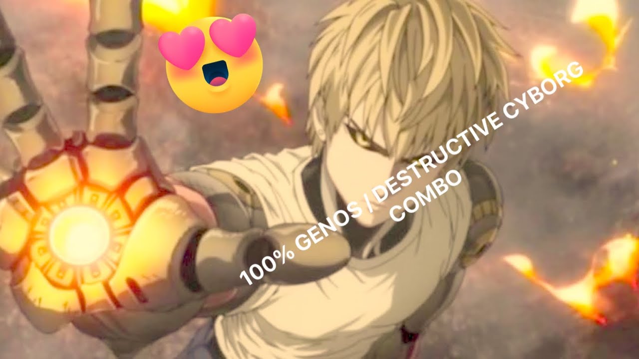 100% GENOS / Destructive Cyborg Combo - YouTube
