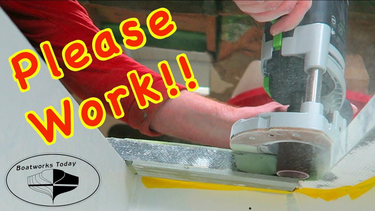 Fairing The Coosa Bulkheads And Fiberglass Storage Lockers! - YouTube