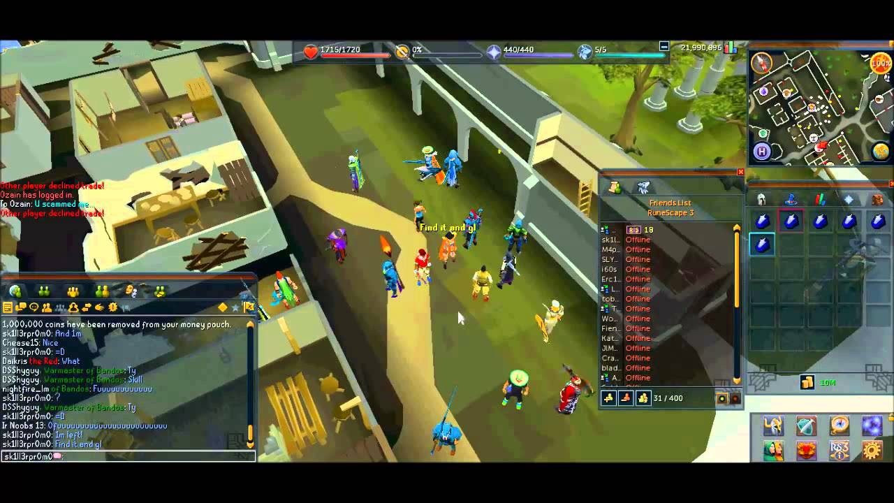 bandos drop party (sk1ll3rpr0m0) - YouTube