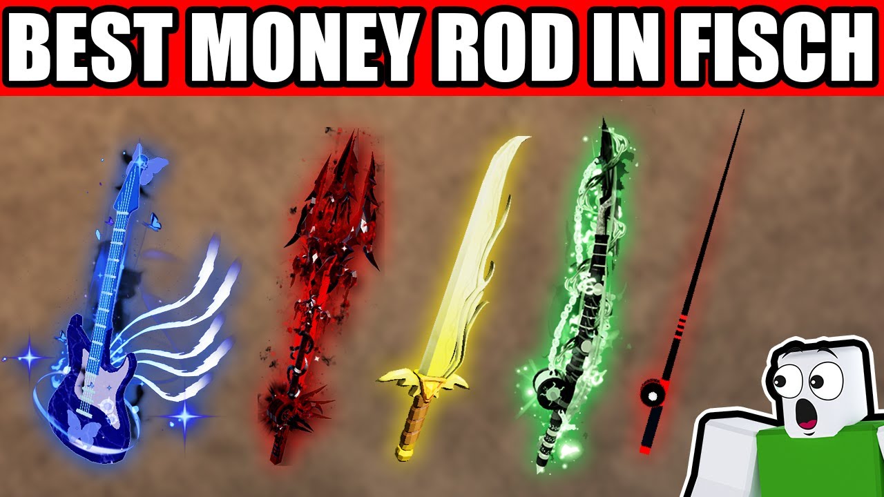 Which Fishing Rod Makes the MOST MONEY in Fisch?! - YouTube