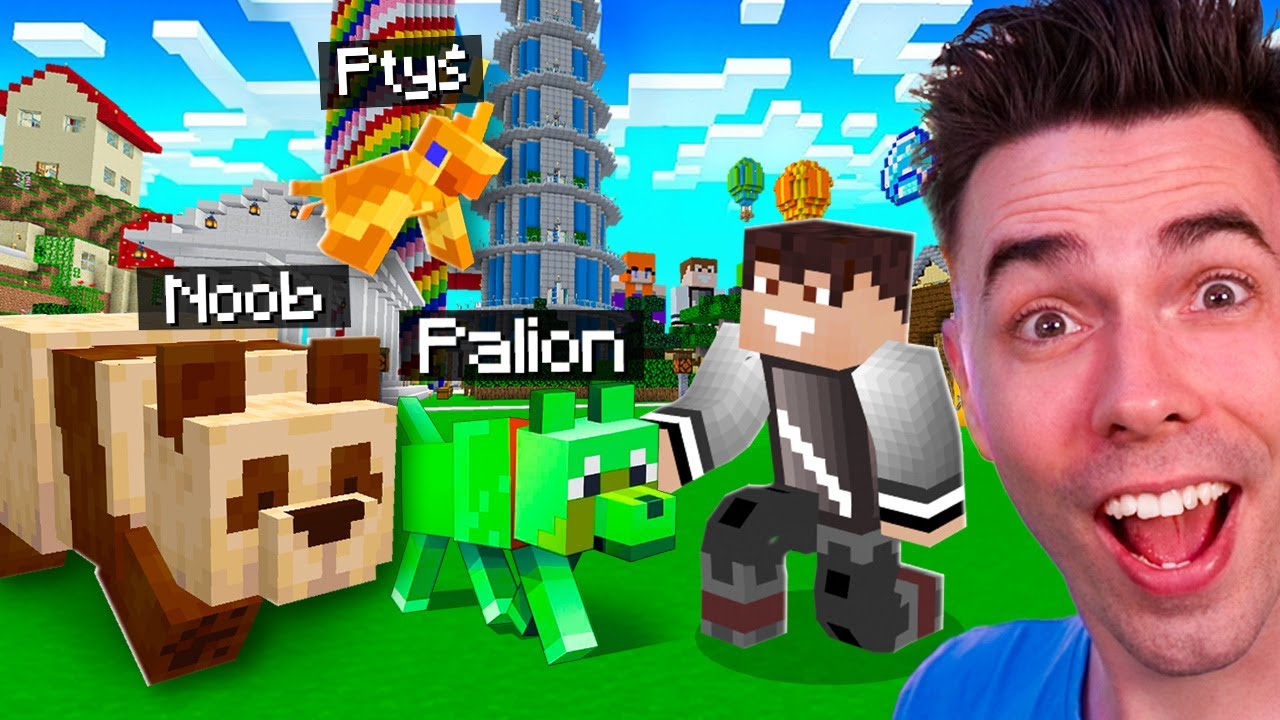 WSZYSCY Zmienili Się w ZWIERZĘTA w Minecraft! - YouTube