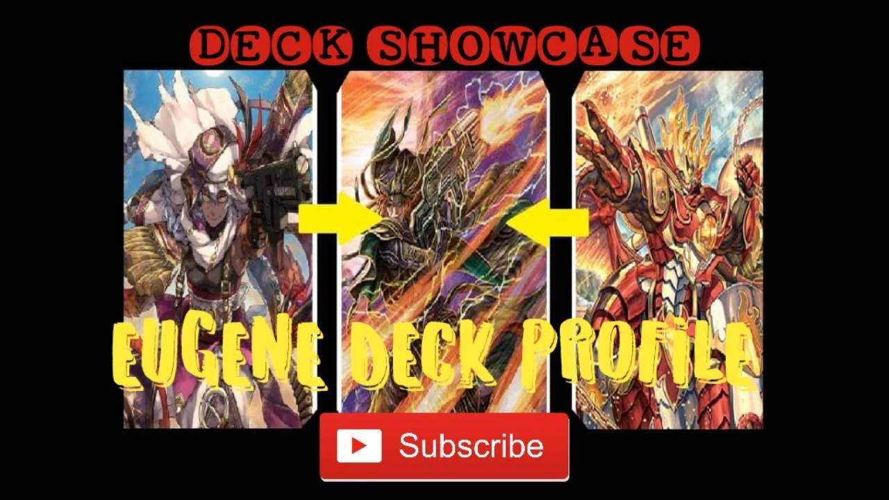 Cardfight Vanguard Standard Eugene deck profile post set 7 - YouTube