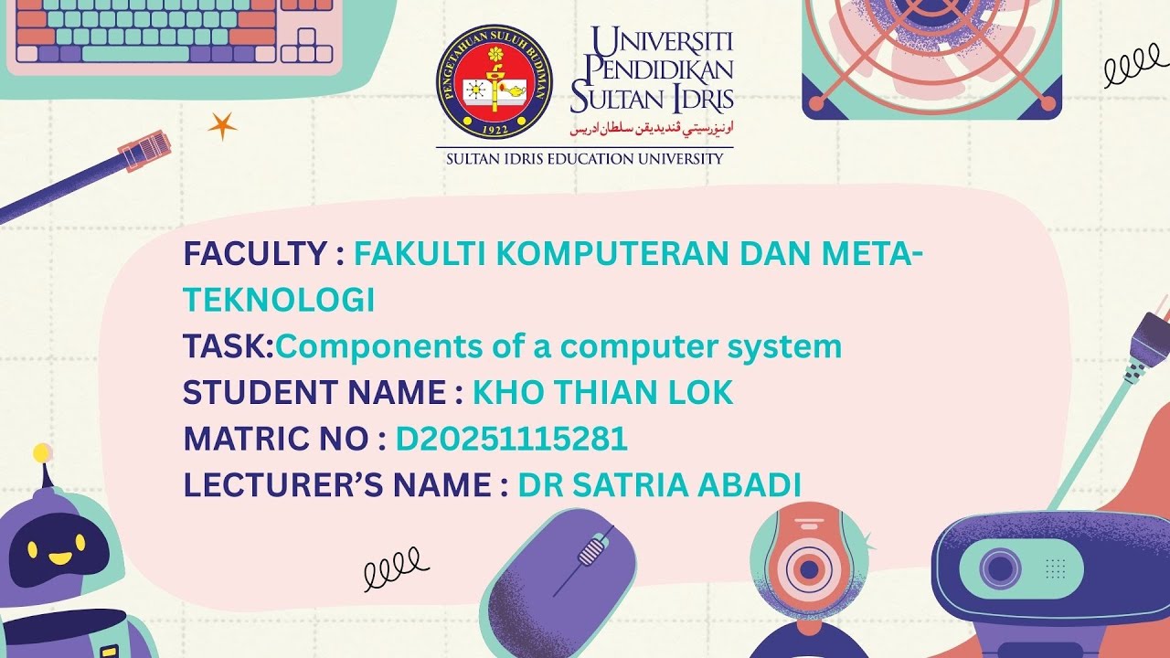 Components of Computer System - YouTube
