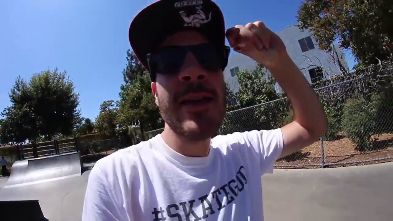 Braille Skateboarding saying FIRST TRY - YouTube