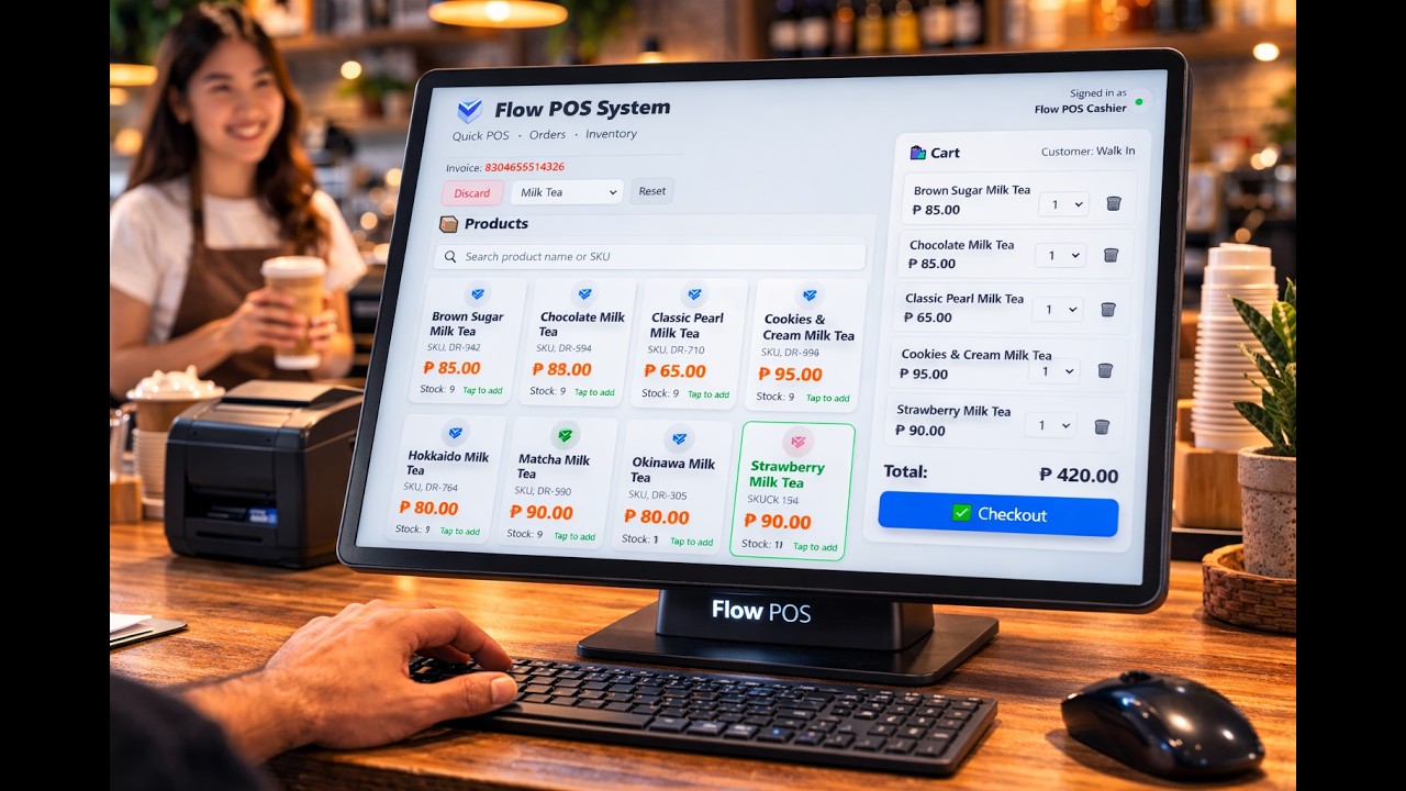 Flow POS System - YouTube