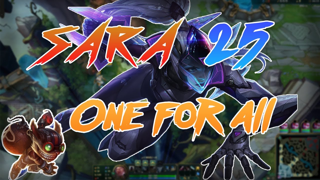 Sara - 25 (One For All) - YouTube