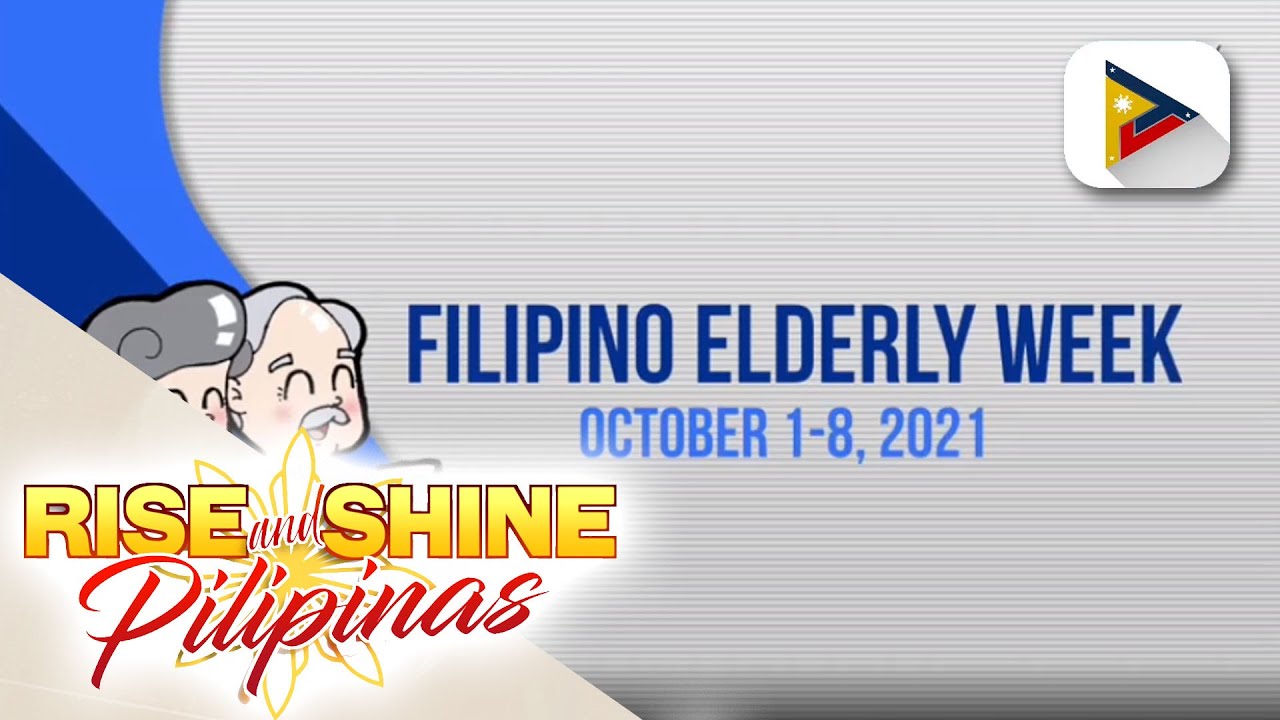 Filipino Elderly Week 2021 - YouTube