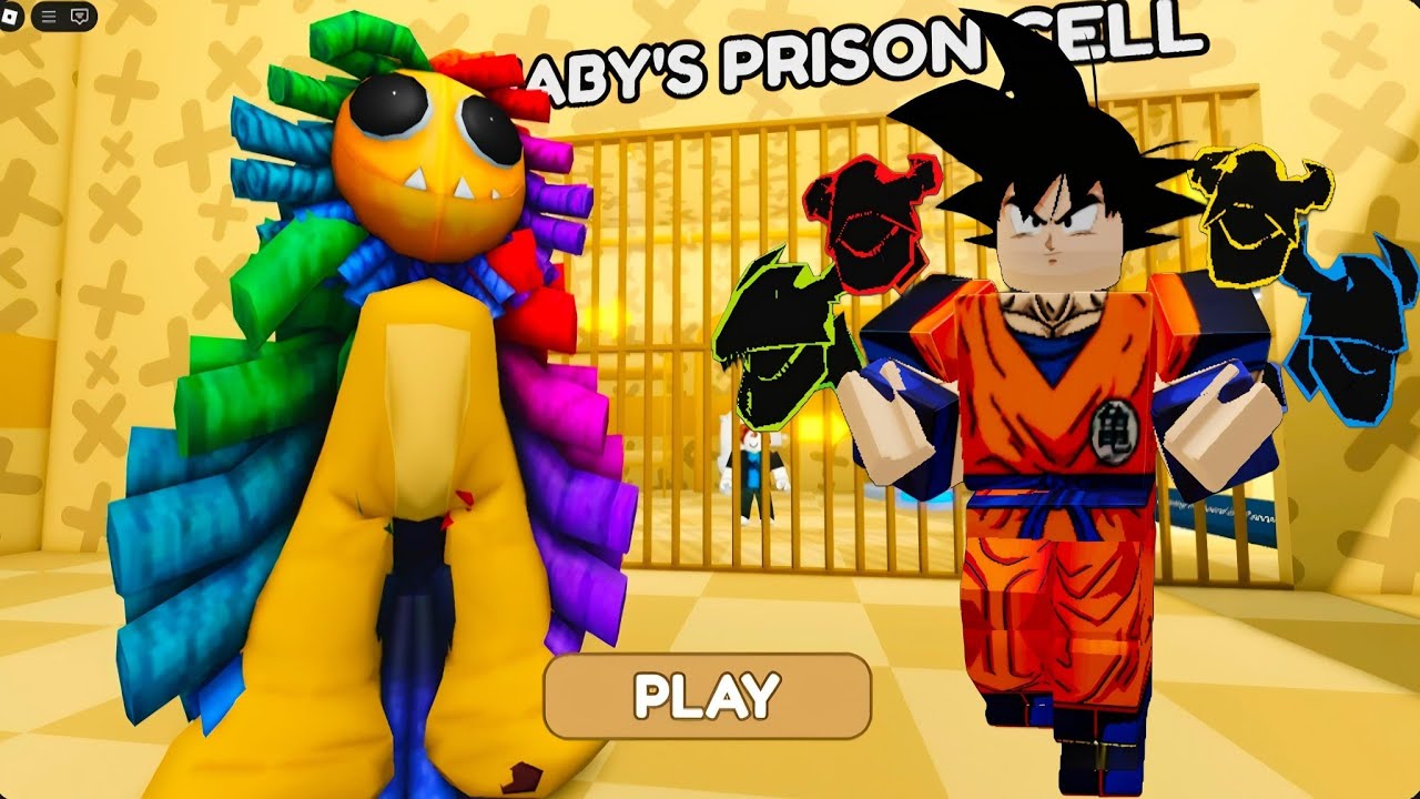 NEW UPGRADE GOKU VS YARNABY'S PRISON RUN! (Obby) ROBLOX WALKTHROUGH ...