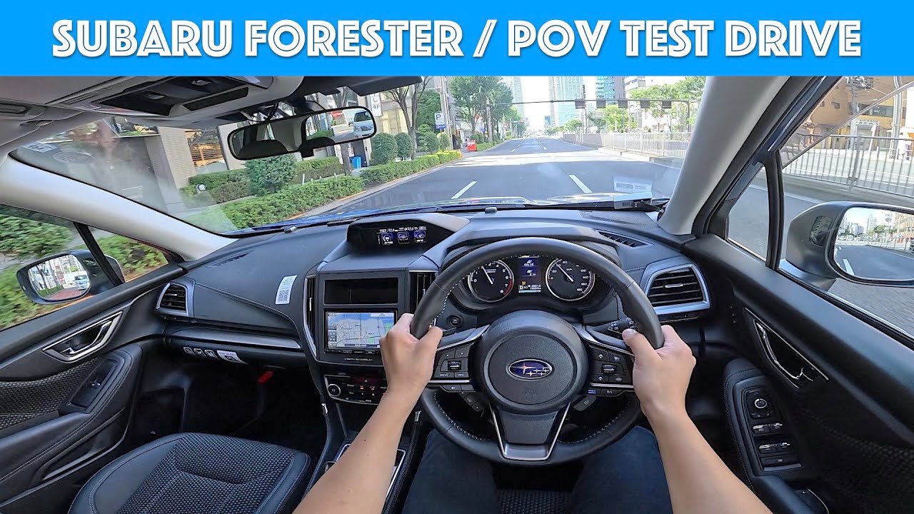 2022 Subaru FORESTER - Test Drive - POV with Binaural Audio - YouTube