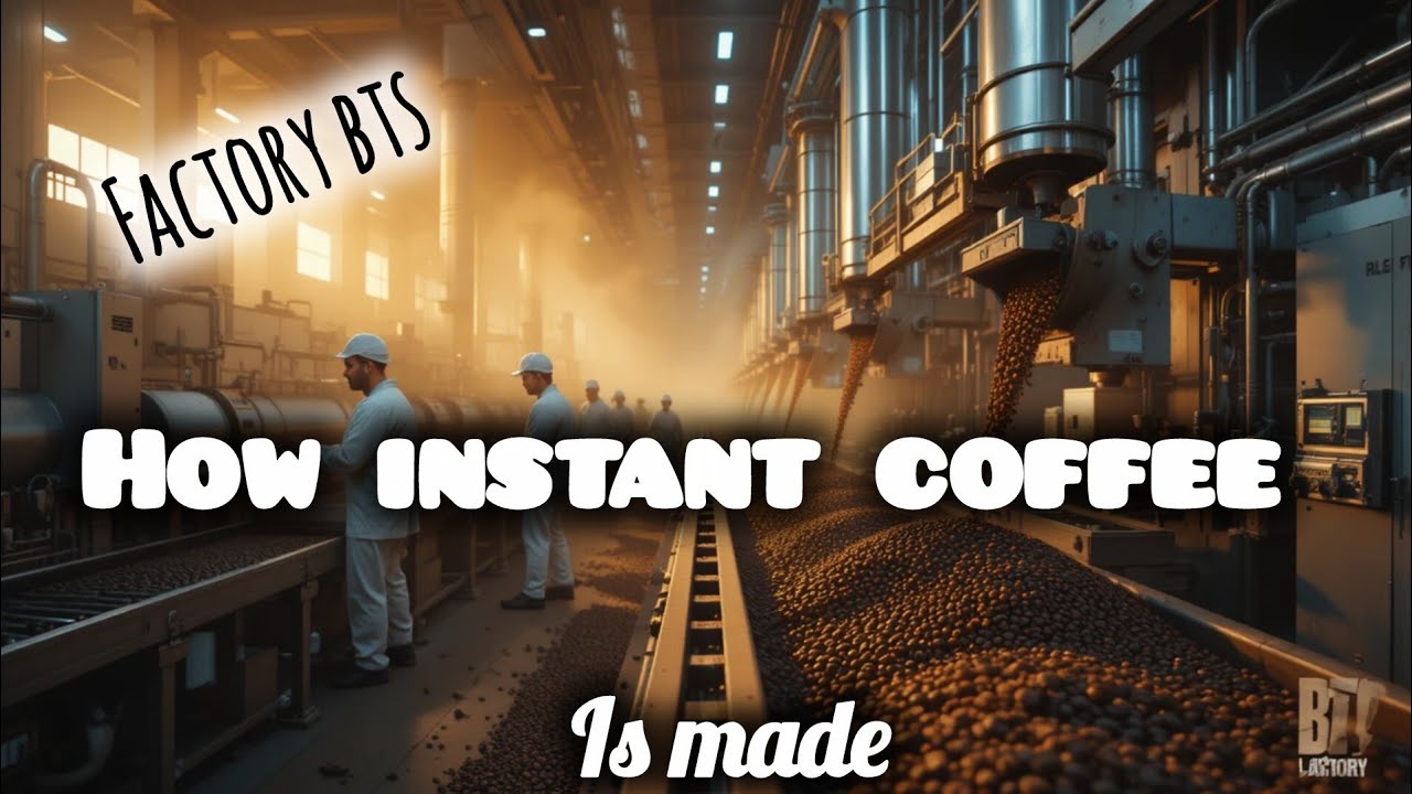 Instant Coffee (Nescafé) – How It’s Made in Global Factories | Inside ...