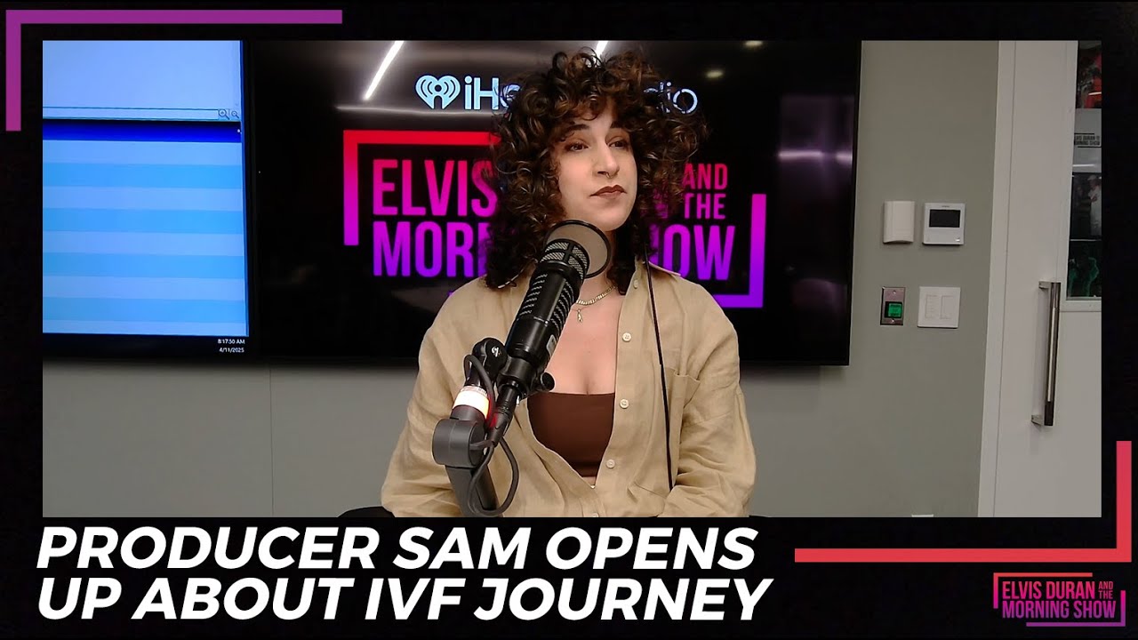 Producer Sam Opens Up About IVF Journey | Elvis Duran Exclusive - YouTube