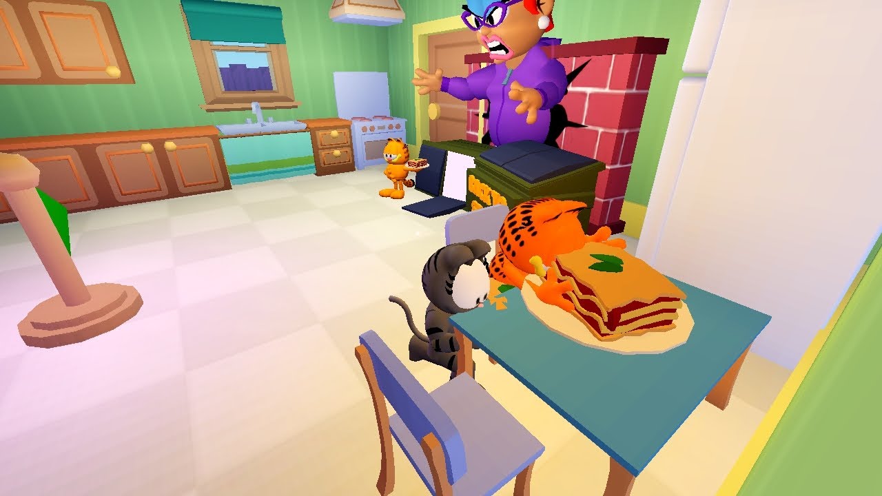 Escape The Cat Lady (Obby) as Nermal - YouTube