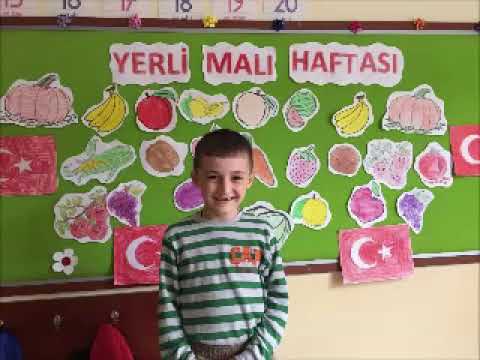 1/A SINIFI YERLİ MALI HAFTASI