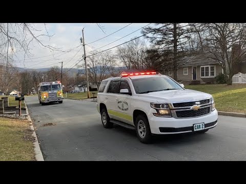 Vails Gate FD Car 2, Engine 478, & Rescue 480 & New Windsor VAC Medic ...