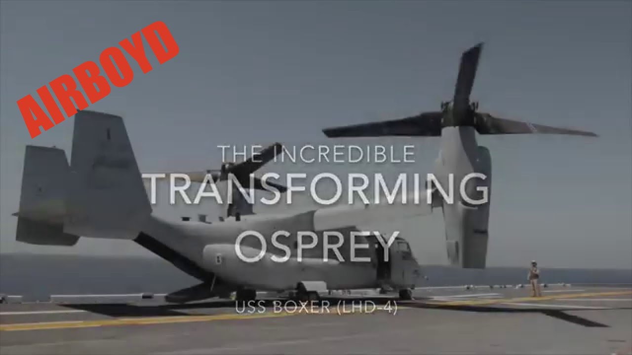 The Incredible Transforming Osprey - YouTube
