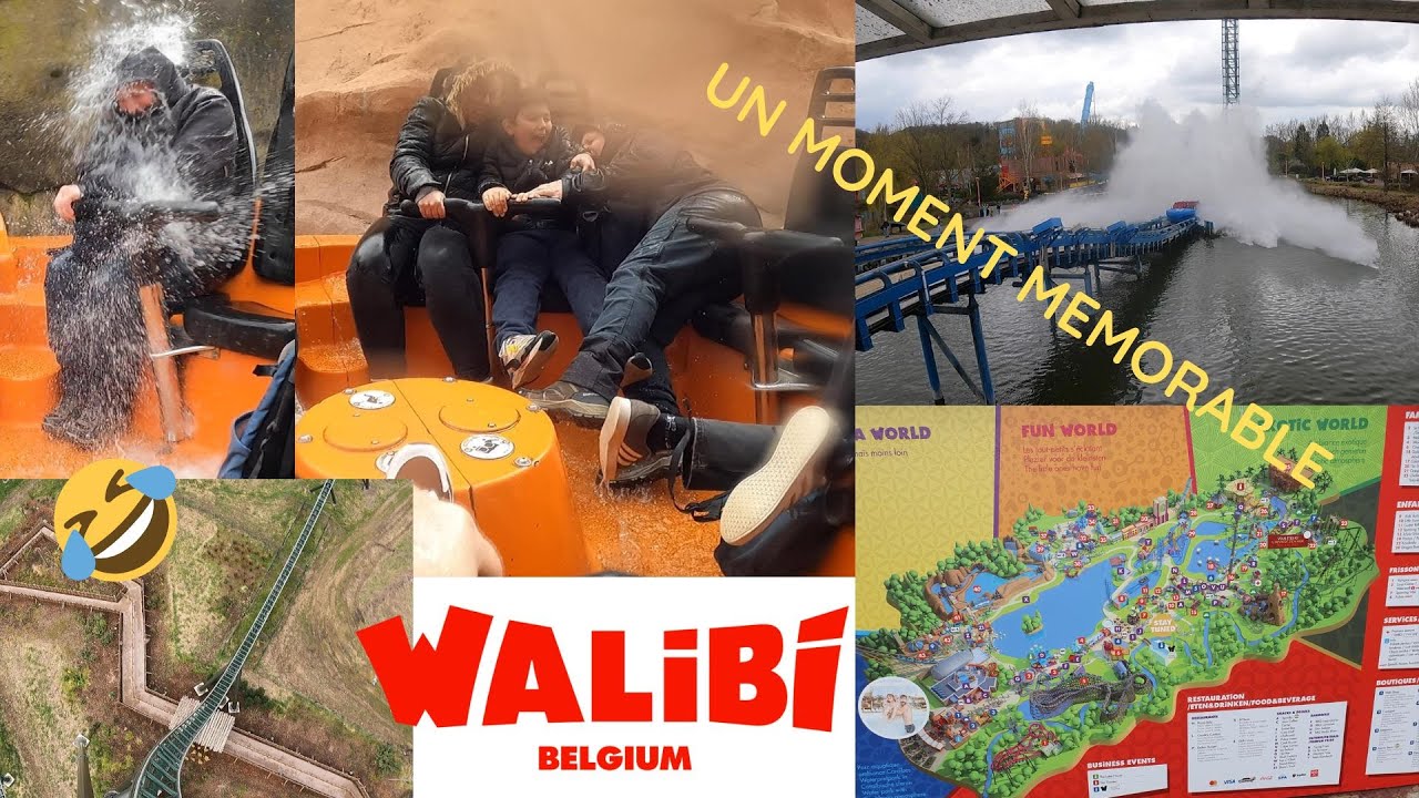 🎢Vlog Walibi Belgium, du grand Kondaa,du Pulsar fun et une Radja River ...
